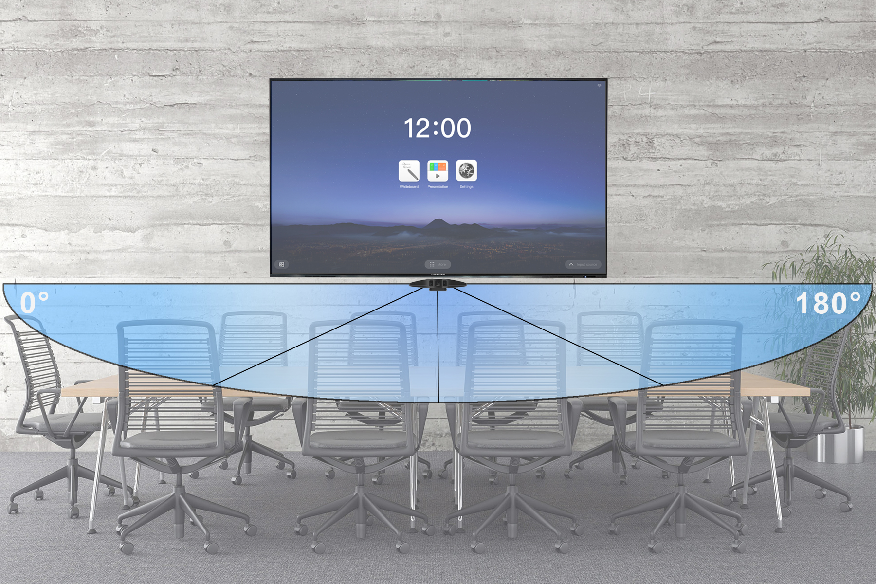 MAXHUB Announces the UC M31 4K 180-Degree Panoramic Camera