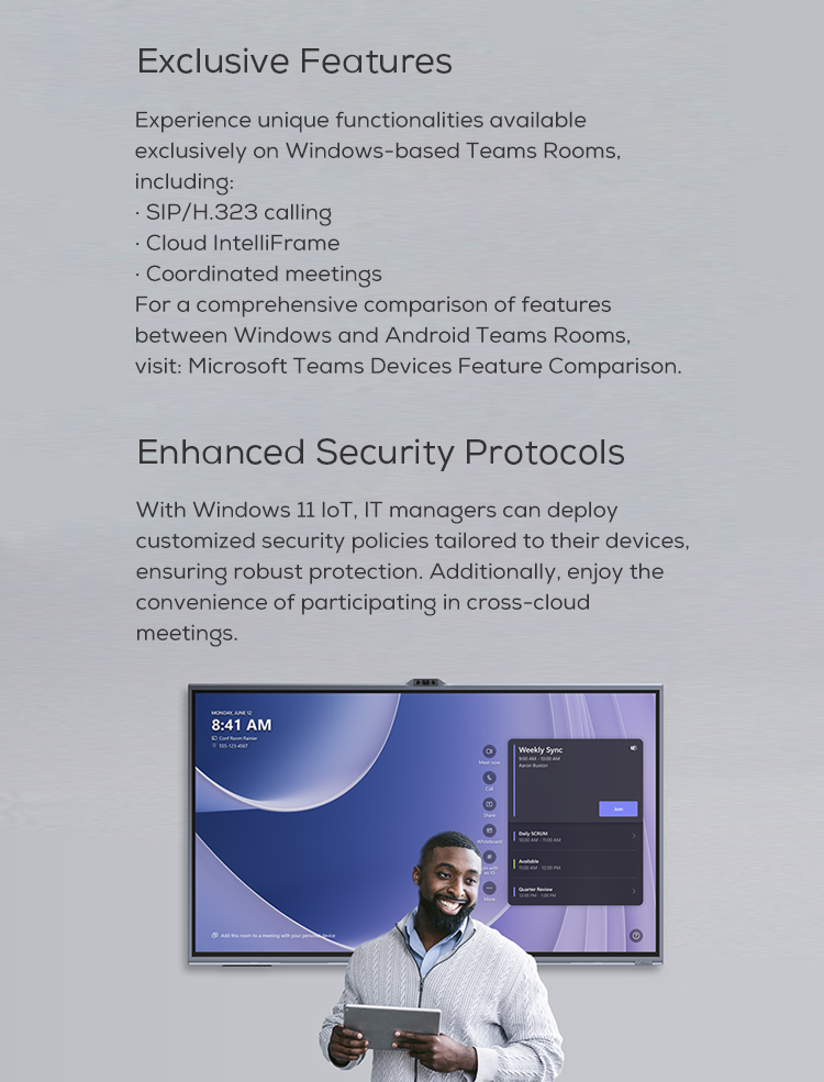 MAXHUB - XBoard for Microsoft Teams Rooms