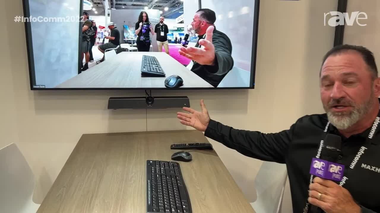 MAXHUB Shows UC M40 360 Degree Camera With Speakers, Mic, Voice – rAVe ...