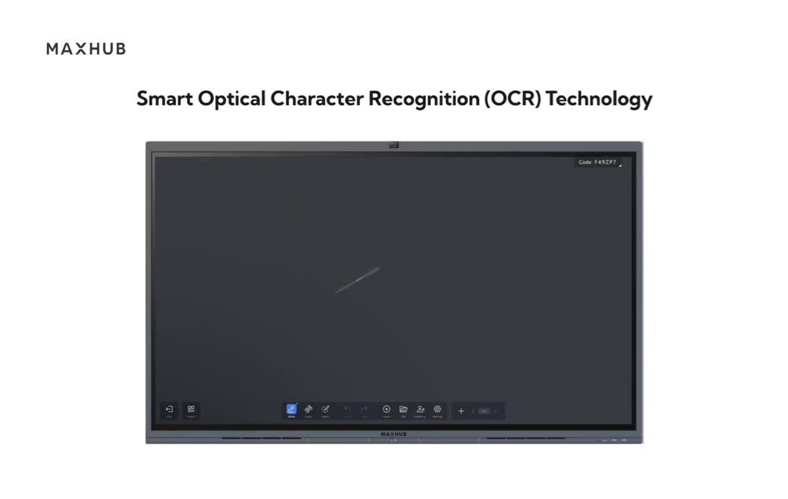 The MAXHUB V6 Classic Series - Smart Optical Character Recognition (OCR ...