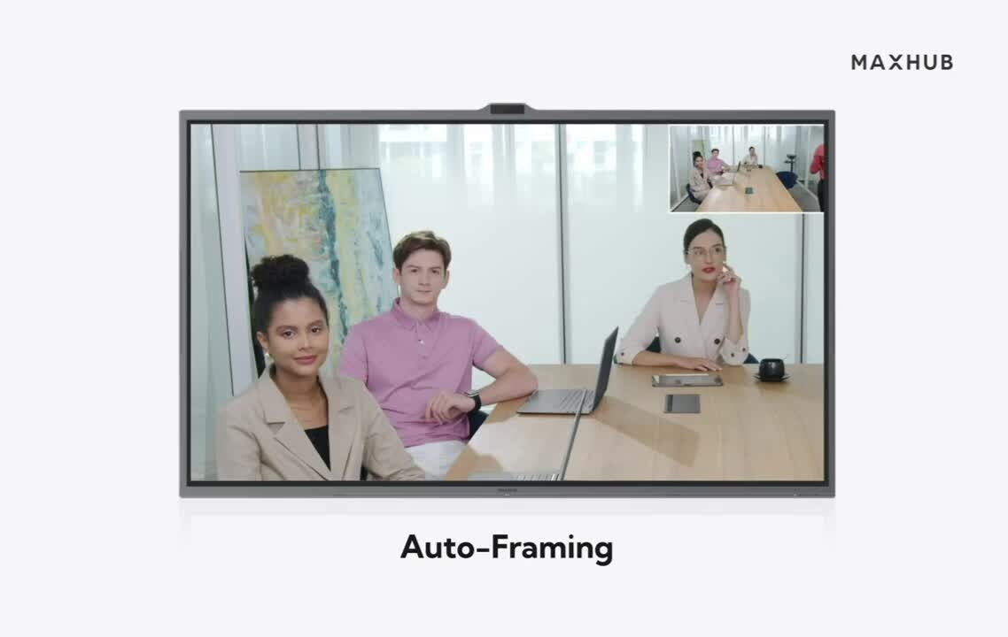 The MAXHUB V6 ViewPro Series - Auto-framing